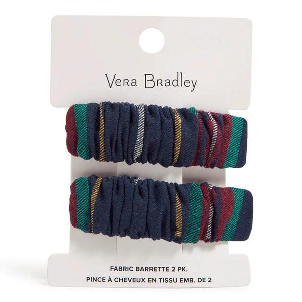 Fabric Barrette 2 Pk Tartan Plaid – Avenue 550