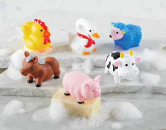 FARM ANIMAL BATH TOY SET – Avenue 550