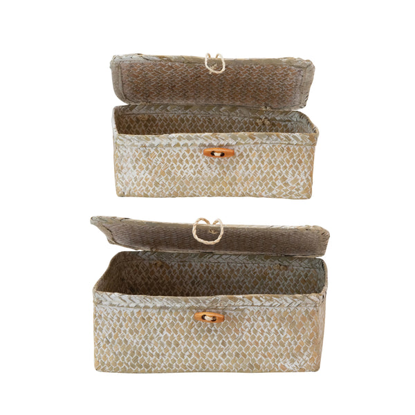 Hand-Woven Boxes with Lids – Avenue 550